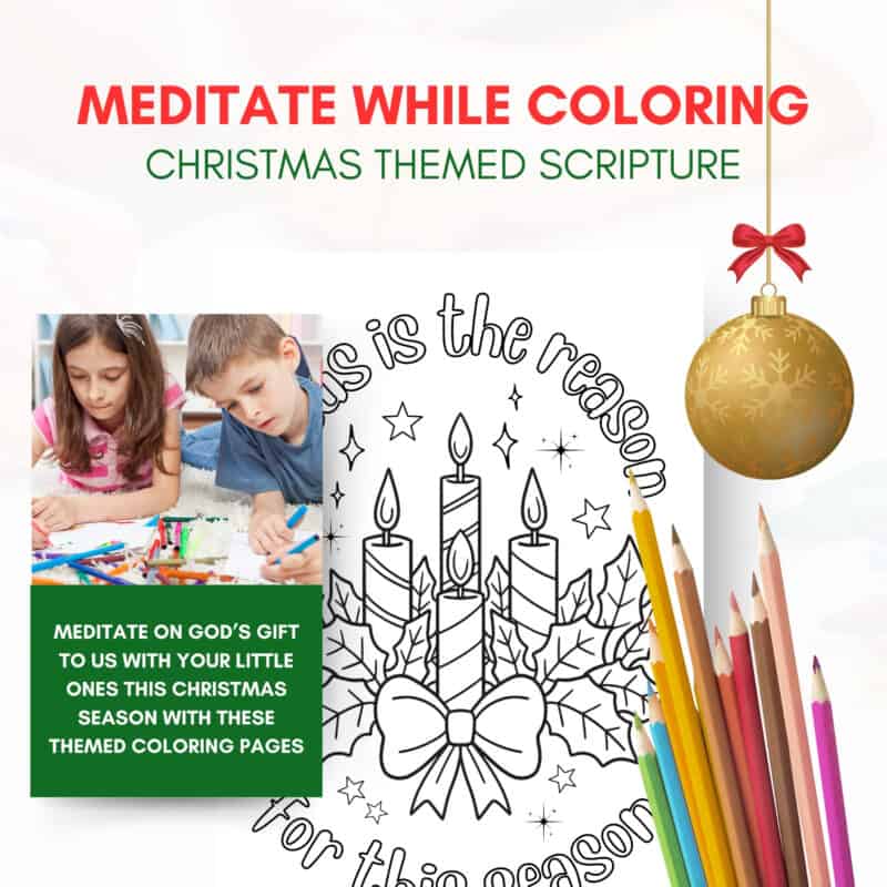 20 Christmas Sunday School Coloring Pages | Christian Homeschool ...