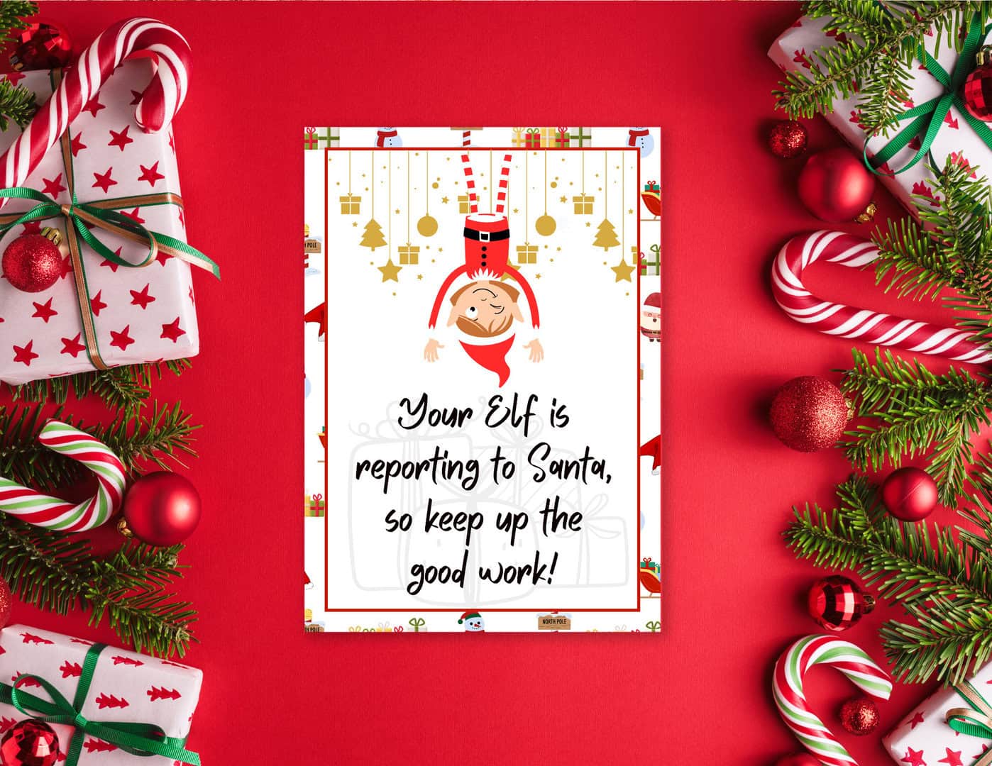 Christmas Elf Kit | Elf kit letters printable | Christmas Elf Lunchbox ...