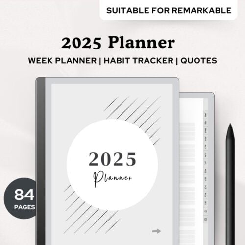2025 Digital Planner, Daily Planner, GoodNotes Planner, Weekly Planner ...
