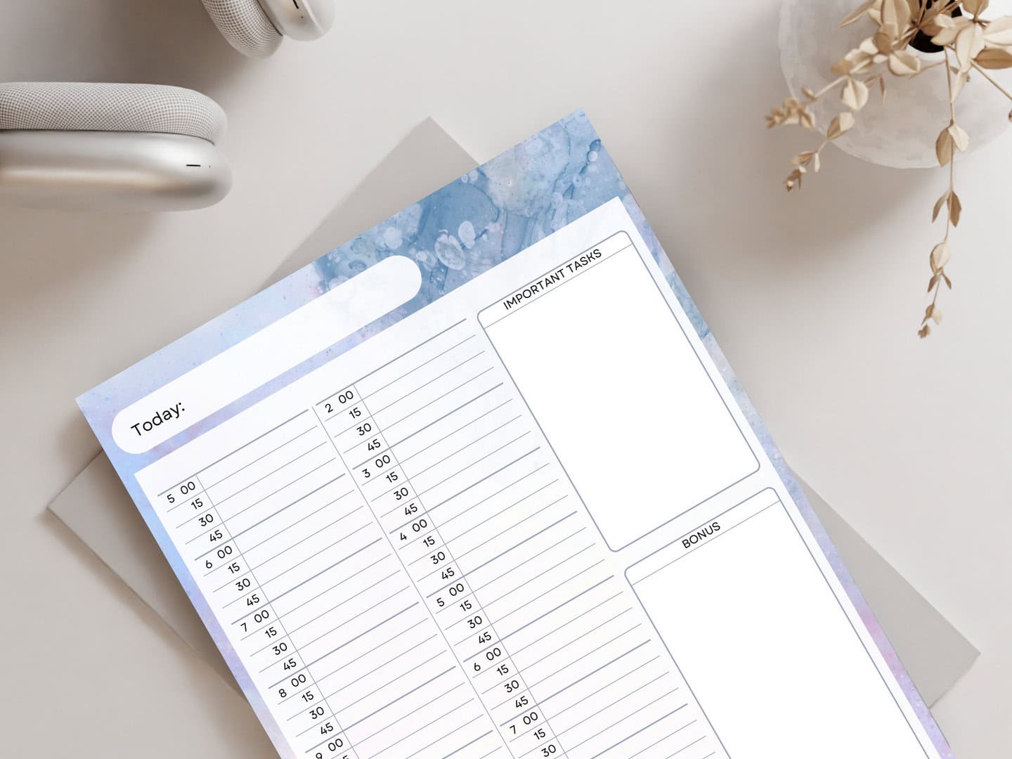 15-Minute Planner Printable A4/US Letter | Appointment Tracker | Daily ...