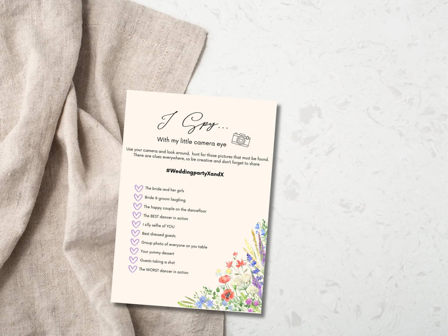 Fun Wedding Games Bundle | Interactive Bridal Shower Games | Printable ...