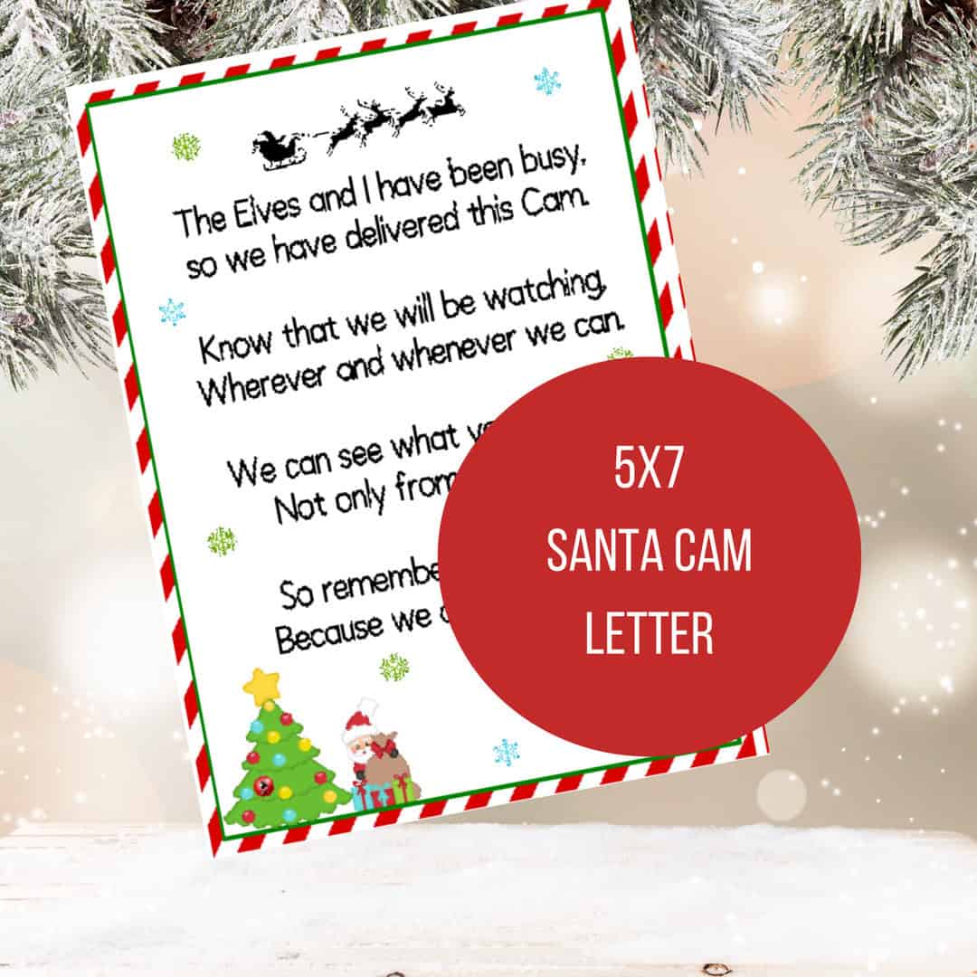 Santa Cam Letter, Letter From Santa, From The Desk Of, Santa Letter ...
