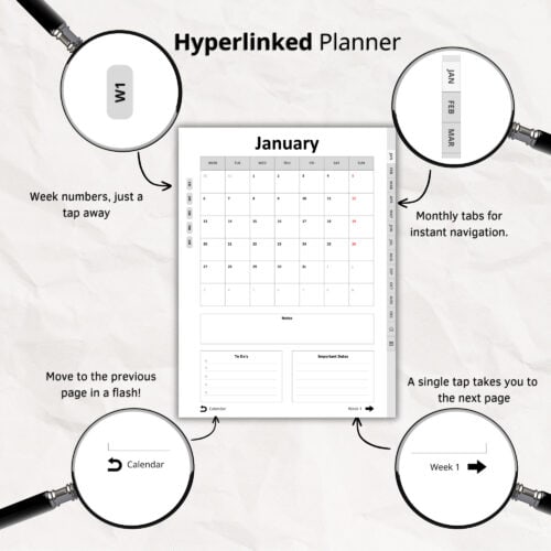 reMarkable digital planner 2025 | reMarkable planner | reMarkable ...