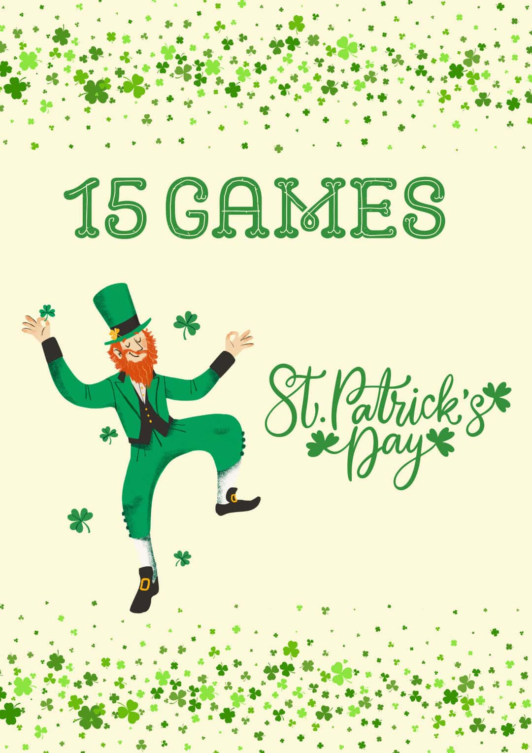 St. Patrick's day game bundle, St Patricks Day Games Printable, digital ...