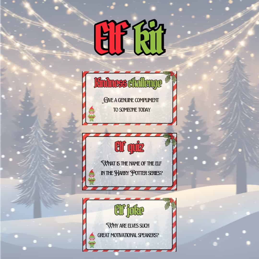 Christmas | Elf kit | Elf | Elf on the shelf | Elf on the shelf kit ...