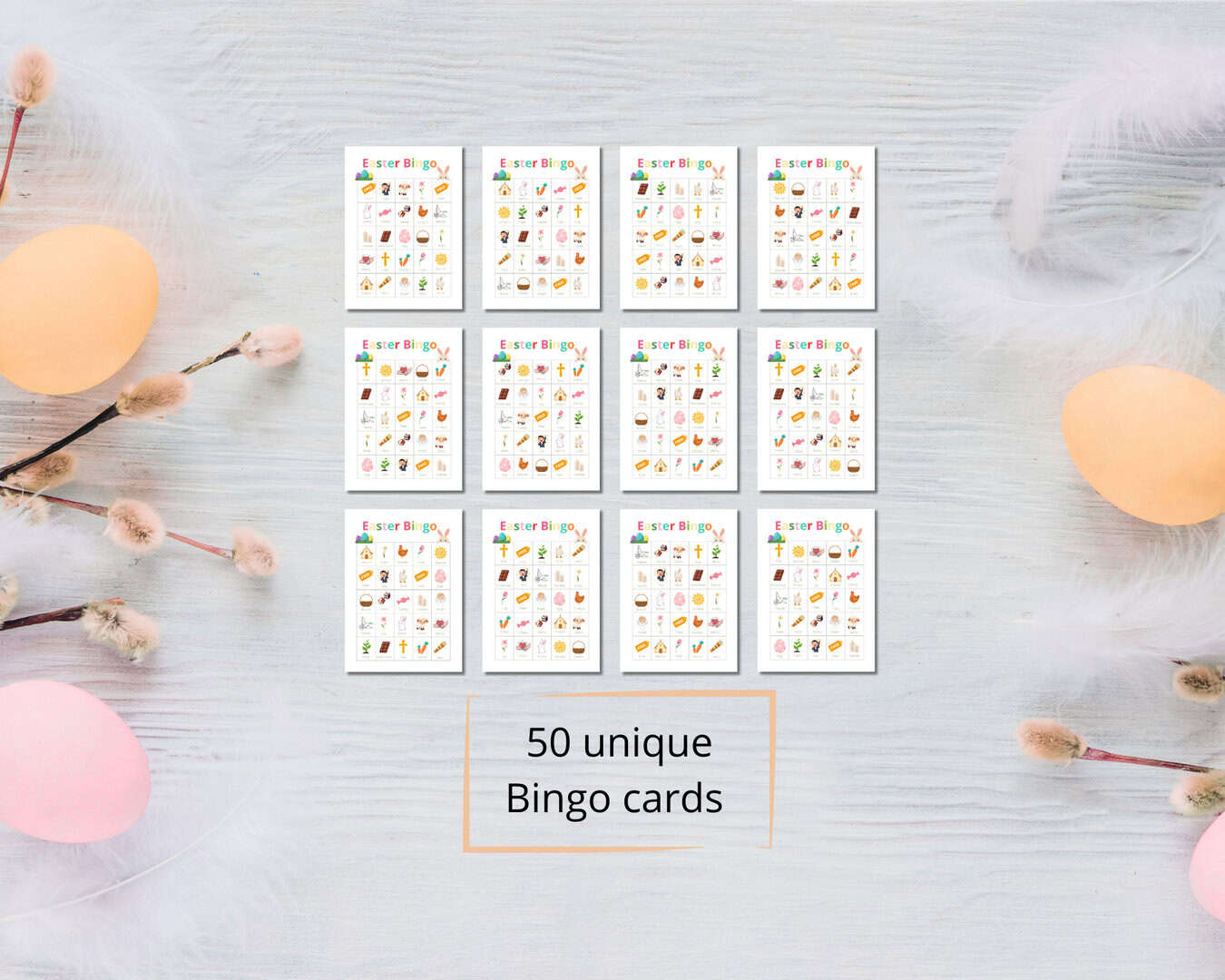 Printable Easter Bingo for Kids – Fun Family Game for Easter Parties ...