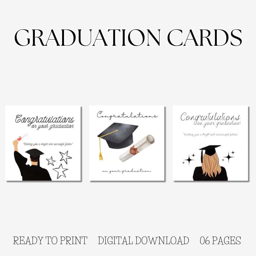 Graduation card | Graduation gift | Colleage graduation ...