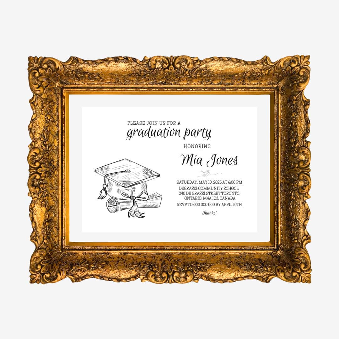 Graduation insert | Graduation card | Graduation gift | Graduation ...