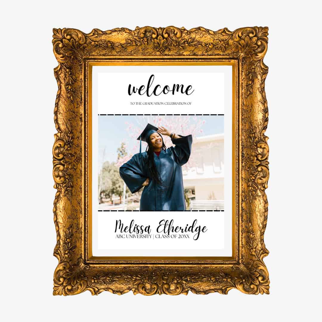 Graduation welcome sign | Graduation party | Graduation decor ...